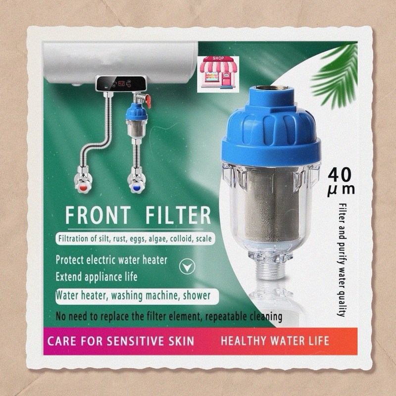 Detachable Filter Household Bath Water Purifier Washing Machine Rain ...