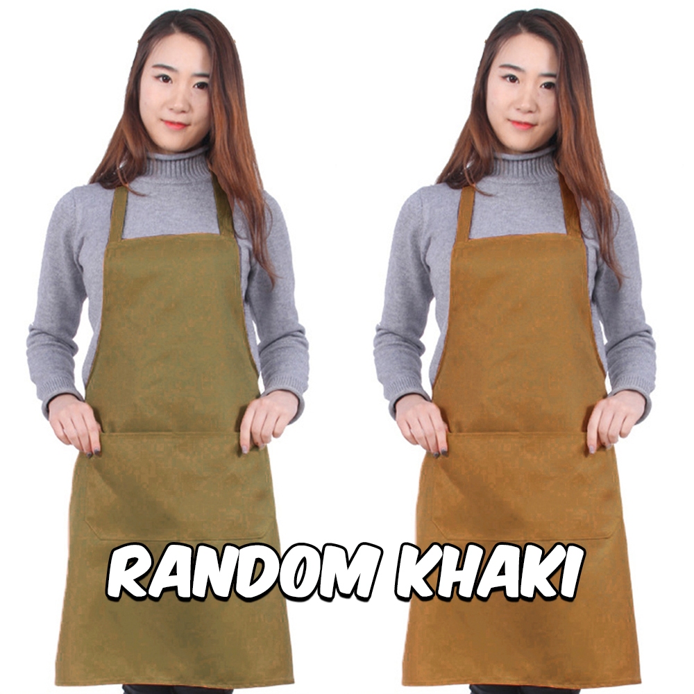 0319 CHICKY Hang Neck Apron Overall Apron Murah Apron Dapur Kitchen ...