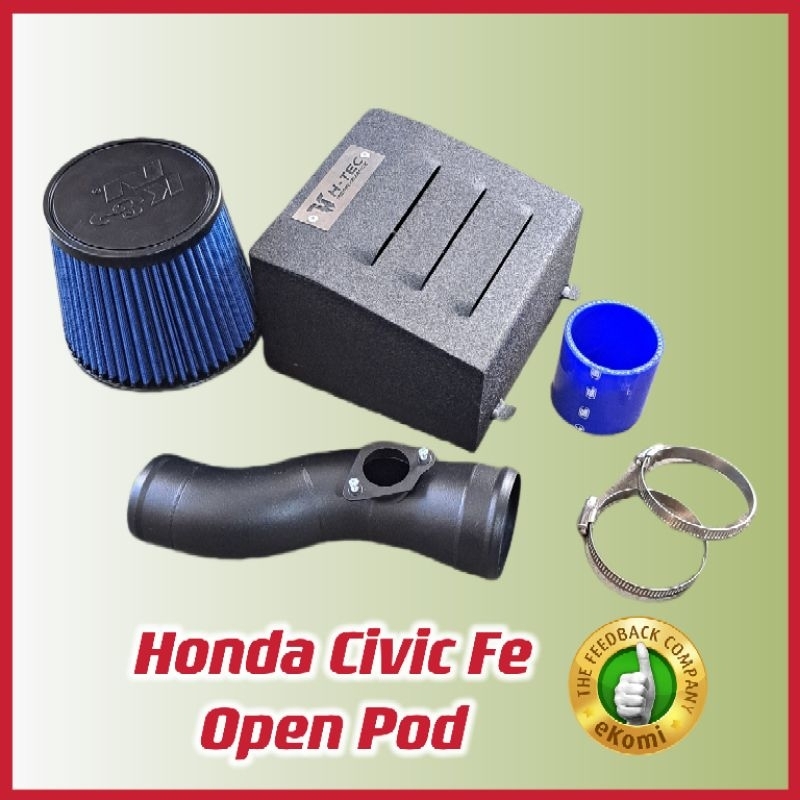 H-TEC Honda Civic FE turbo Open pod Set | Shopee Malaysia