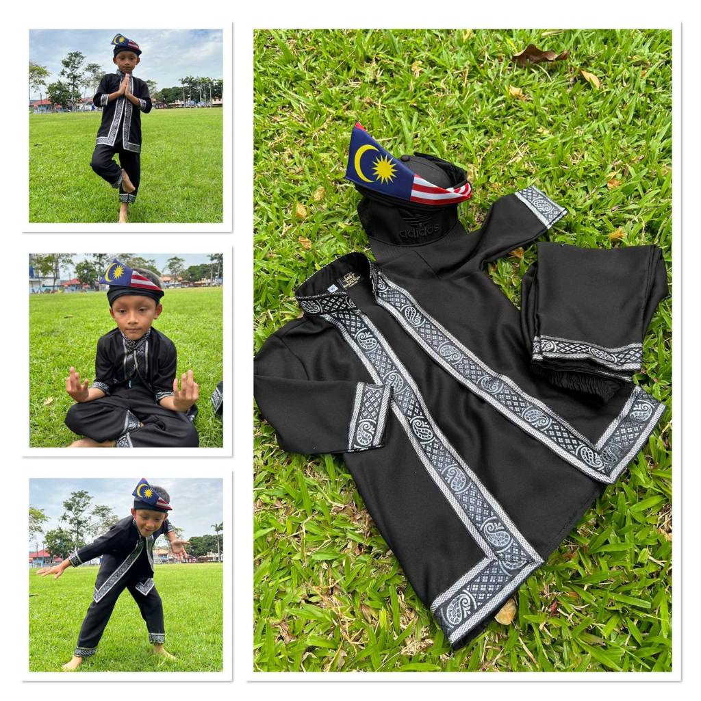 BAJU LAYANG MERDEKA MELAYU TRADISI TRADISIONAL KEBANGSAAN PENDEKAR ...