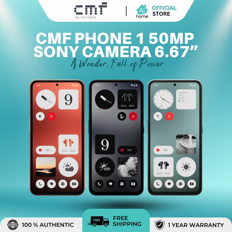 CMF Phone 1 50MP Sony Camera 6.67” Super AMOLED MediaTek Dimensity 7300 ...