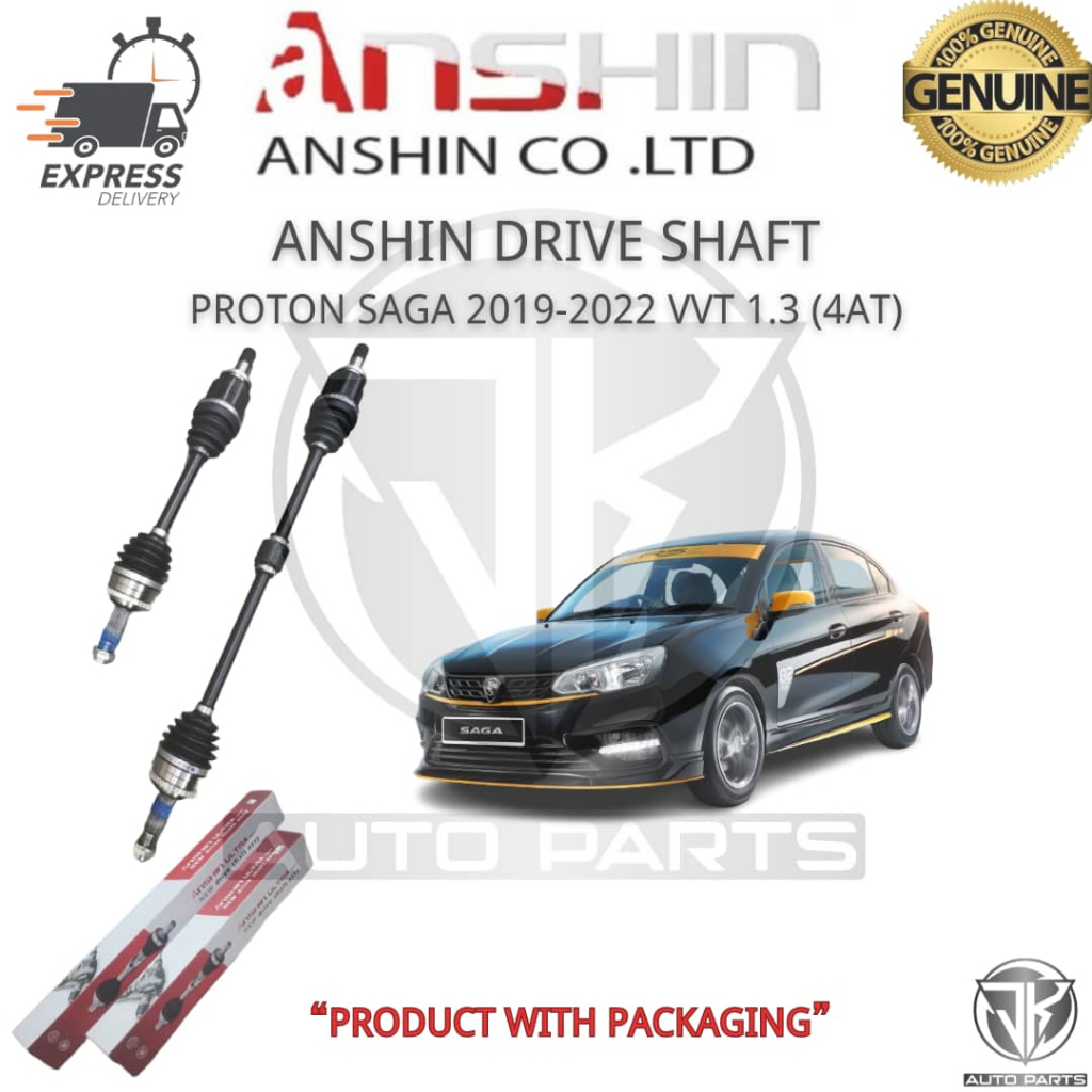 #ANSHIN#JAPAN DRIVE SHAFT PROTON SAGA 2019-2022 VVT 1.3 AUTO 4 MATIC (U ...