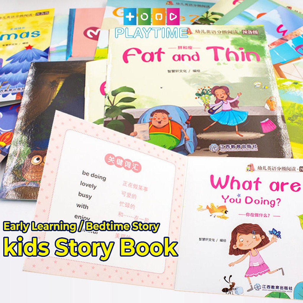 Full Color Kids Early Learning / Bed Time Story Books (10 Books ...