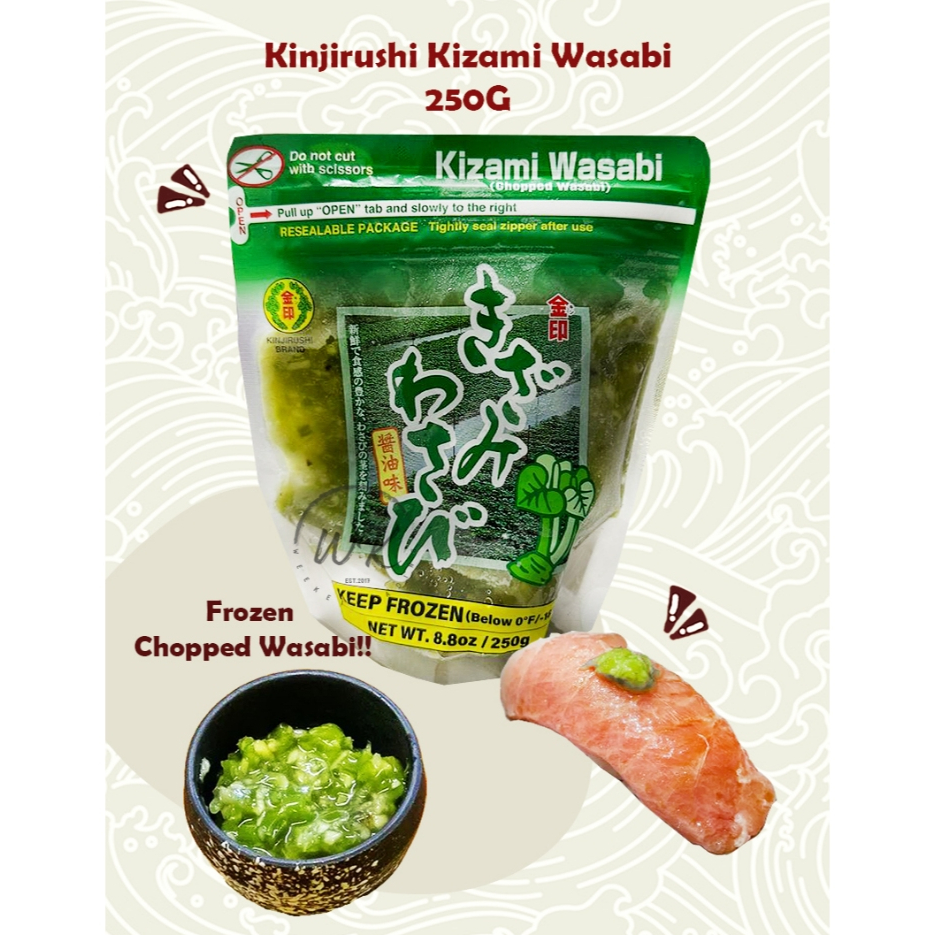 Frozen Kinjirushi Kizami Wasabi / Chopped Wasabi 250g (ONLY JB AREA DELIVERY) | Shopee Malaysia