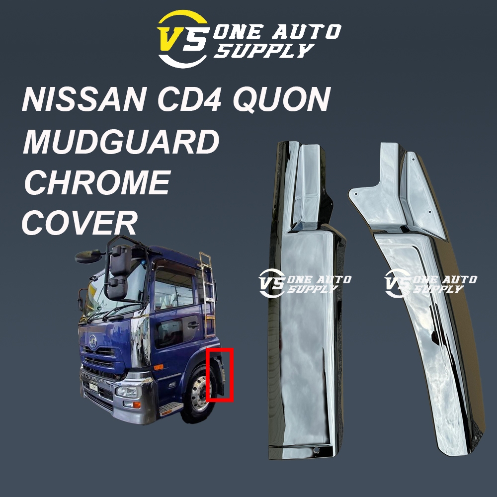 NISSAN UD CD4 QUON SIDE MUDGUARD CHROME COVER SET | Shopee Malaysia