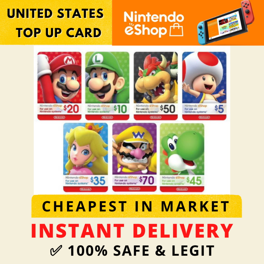 USA Nintendo Switch eShop USD Games | Nintendo eShop USA Nintendo OLED ...
