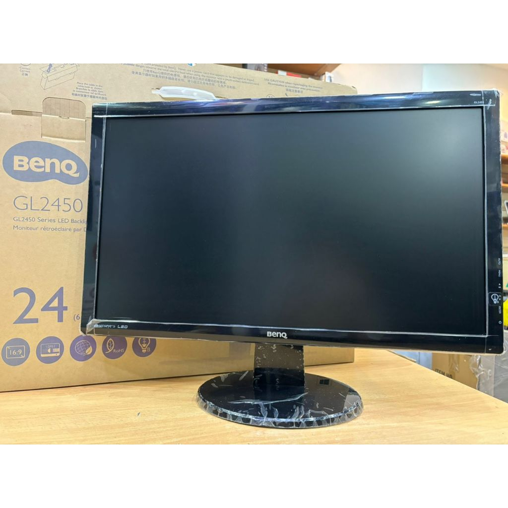 BenQ 24" GL2450 Series Used / 2nd Hand LED Monitor | Shopee Malaysia