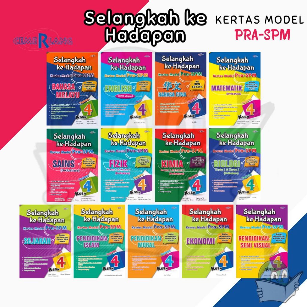 Buku Latihan Selangkah Ke Hadapan Kertas Model Pra Spm 2024 Ting 4 Bm