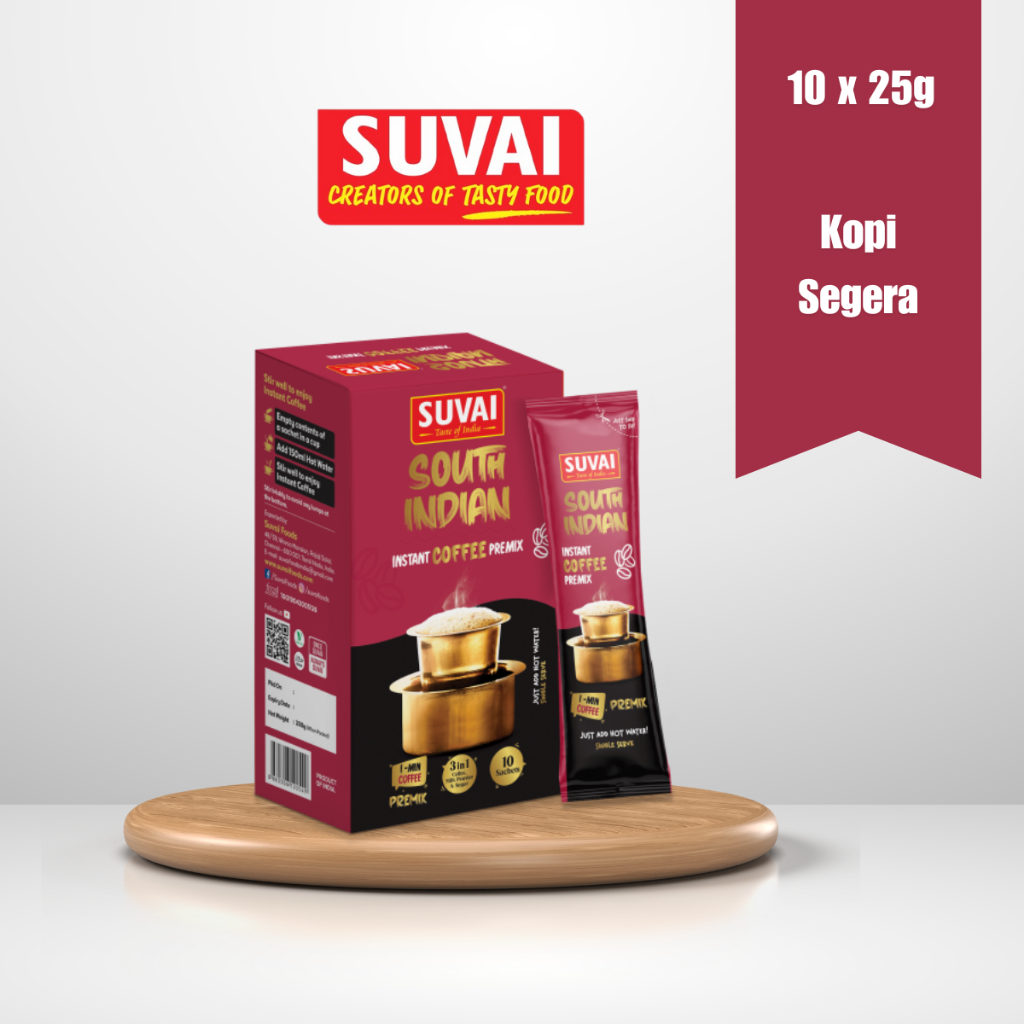 Suvai South Indian Instant Coffee (3in1 Premix) | Shopee Malaysia