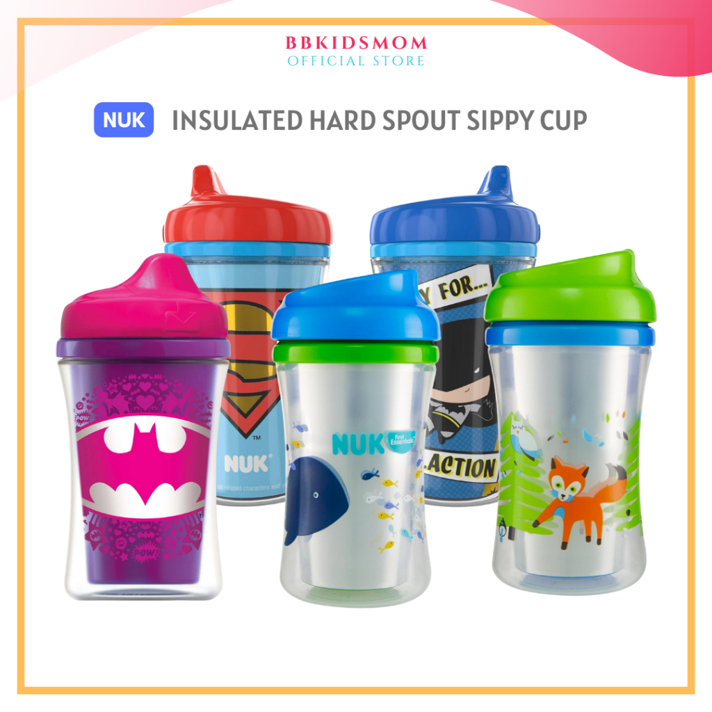 NUK Insulated Hard Spout Spill Proof Sippy Cup 9oz/260mL || 12m+ NUK ...