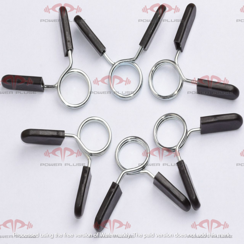 Barbell Spring Collars/Spring Clips/Fitness Clamps Clips 1pair (Ready ...