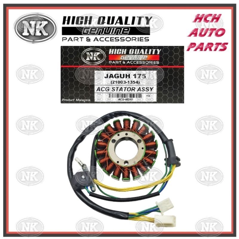 STATOR COIL COMP. / FIELD COIL ASSY - MODENAS - JAGUH 175/ BN 175 - P ...