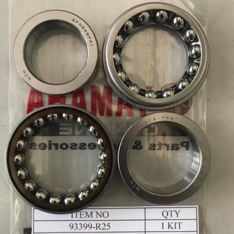 STEERING CONE YZF-R25 MT09 MT07 XJ6 XMAX MADE IN JAPAN CONE BEARING ...