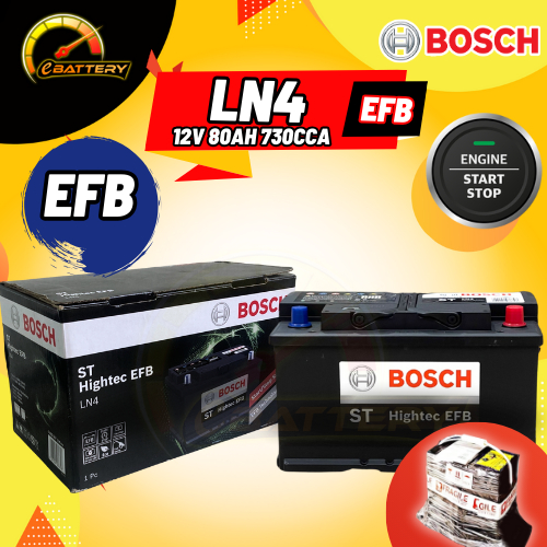 BOSCH ST HIGHTEC LN4 DIN80 (EFB) (AGM)| Car Battery | BMW F22, X1 E84 VOLVO V40 MERCEDES W176 ...