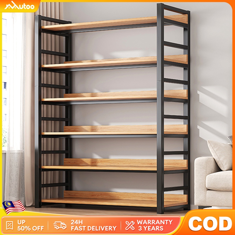MT Rak Buku Display Rack Multipurpose Rack Storage Shelf BookShelf ...