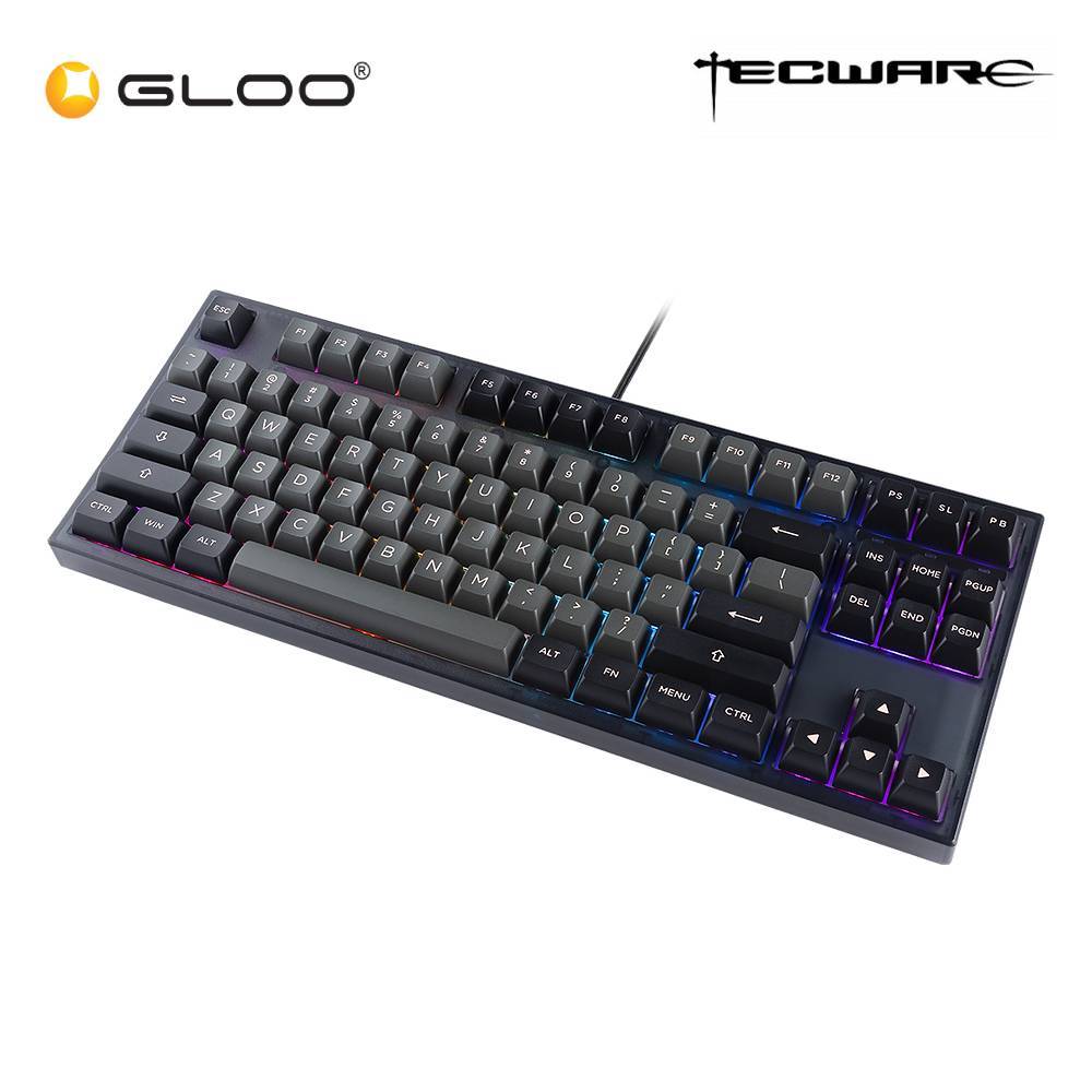 Tecware Veil 87 Pre-Built Pearl Linear Switch Mechanical Keyboard ...