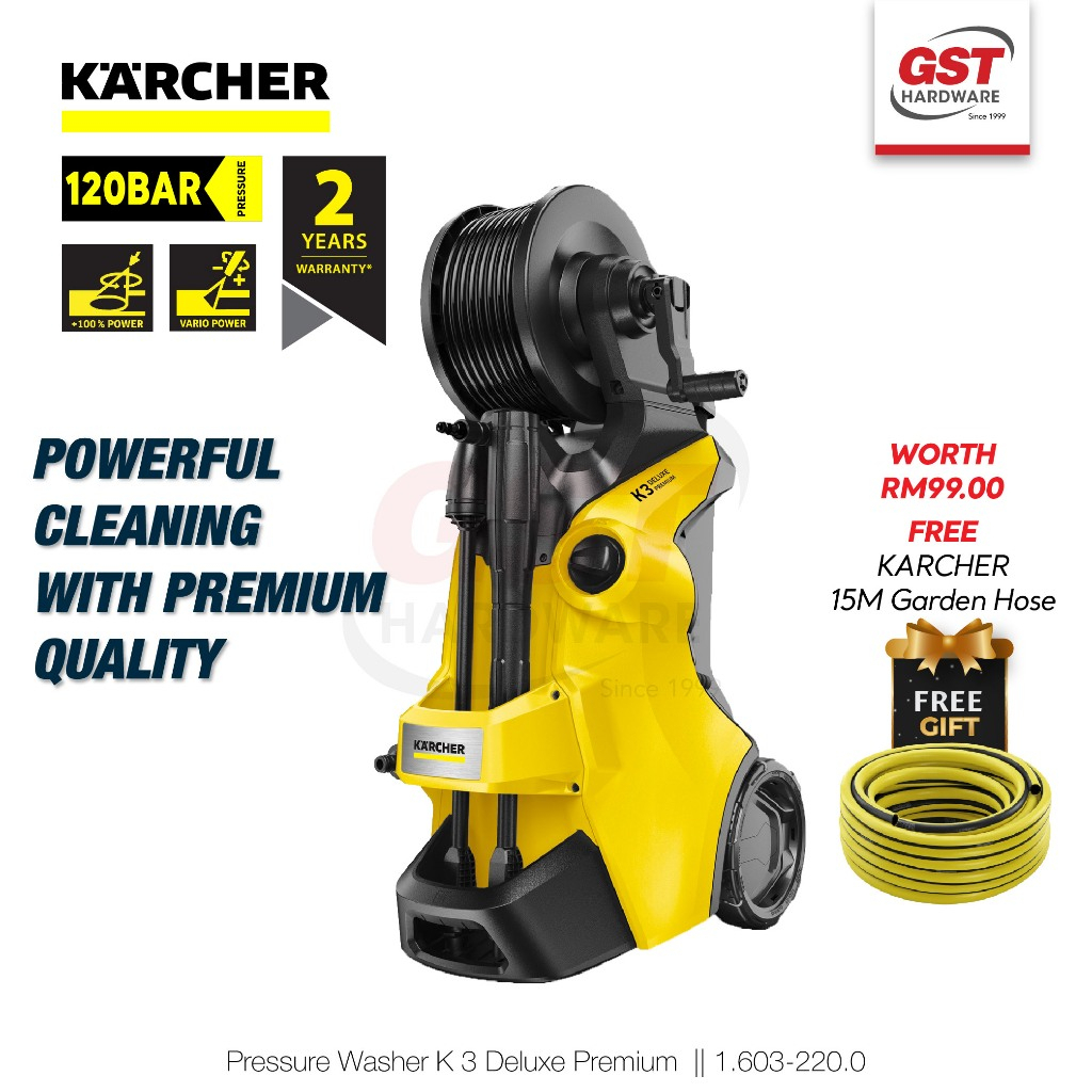 🔥 KARCHER Water Jet K3 Deluxe Karcher Water Jet High Pressure Karcher ...