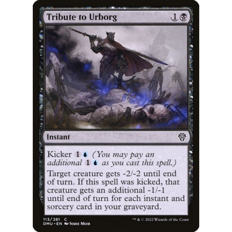 Magic the Gathering - Tribute to Urborg (DMU) | Shopee Malaysia