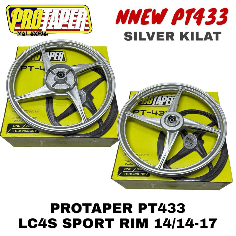 LC4S/SRL115FI/Y15 HL511/FG511 ORIGINAL HYLOS SPORT RIM BLACK 140/160-17 ...