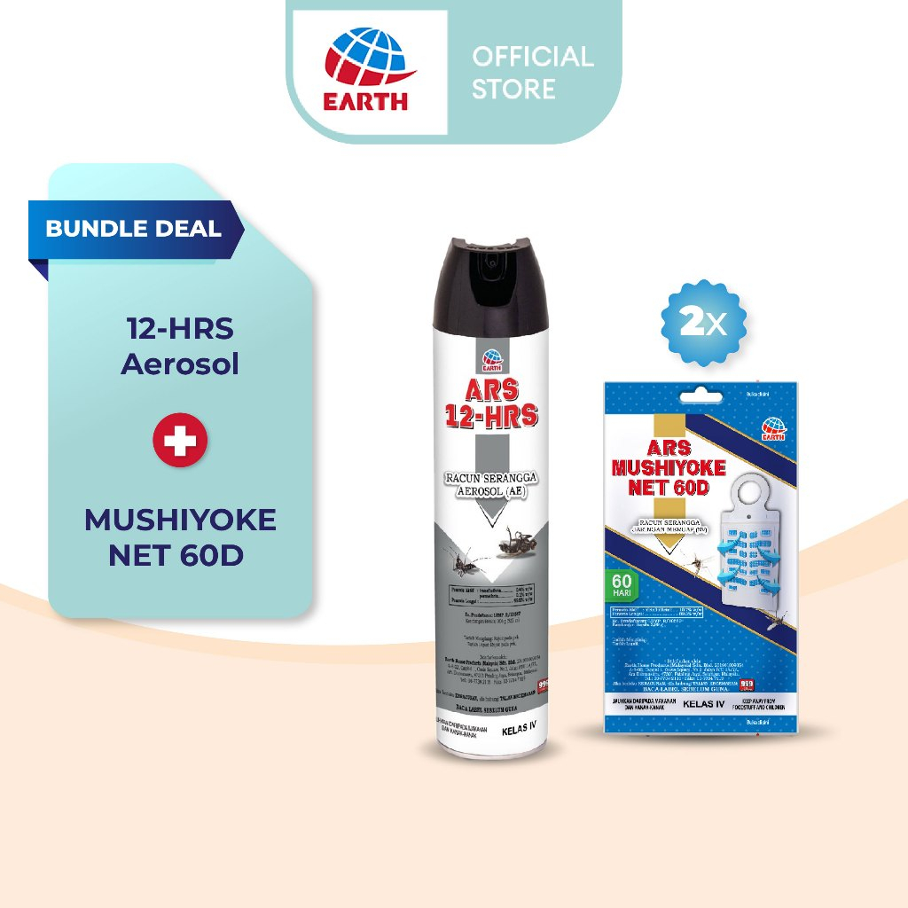 ARS 12-HRS Aerosol (525ml) | Shopee Malaysia