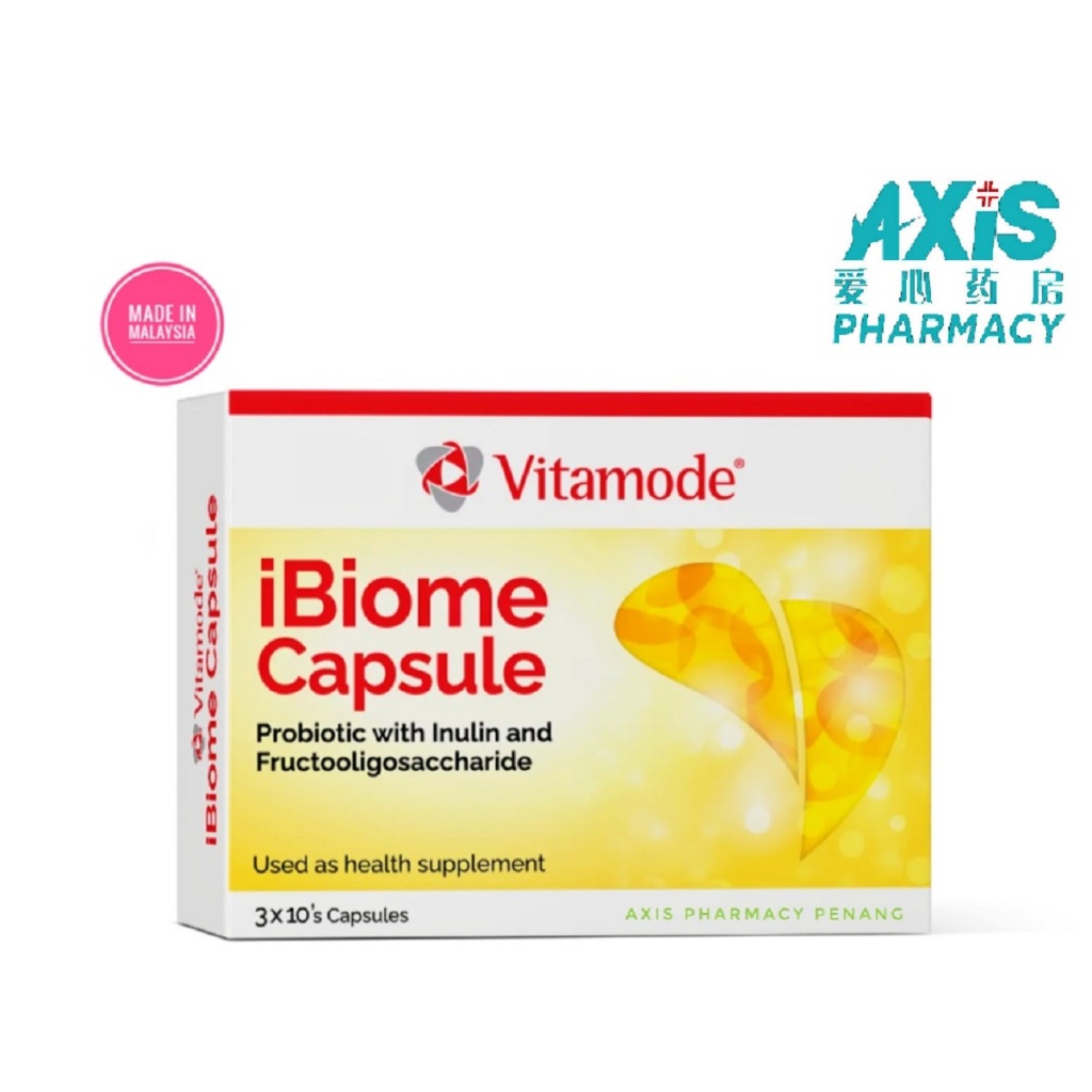 VITAMODE IBIOME CAPSULE Probiotics with Inulin and ...