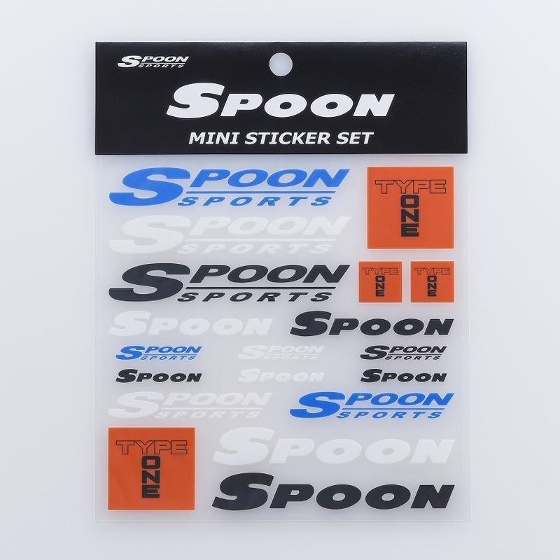 Spoon Sports Mini Sticker Set (ALL-90000-M10) City Jazz GK5 Civic FK7 ...
