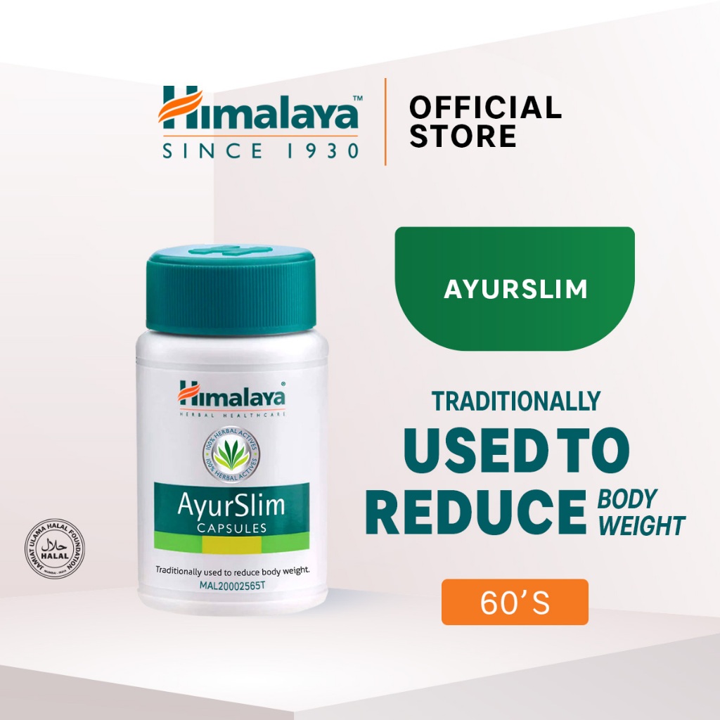 Himalaya Ayurslim (60's) | Shopee Malaysia
