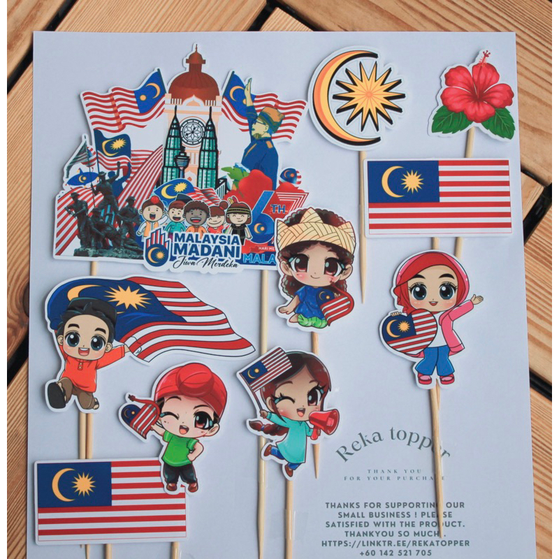 MERDEKA!MERDEKA TOPPER CAKE YANG COMEY SEMANGAT KEMERDEKAAN🇲🇾🇲🇾 ...