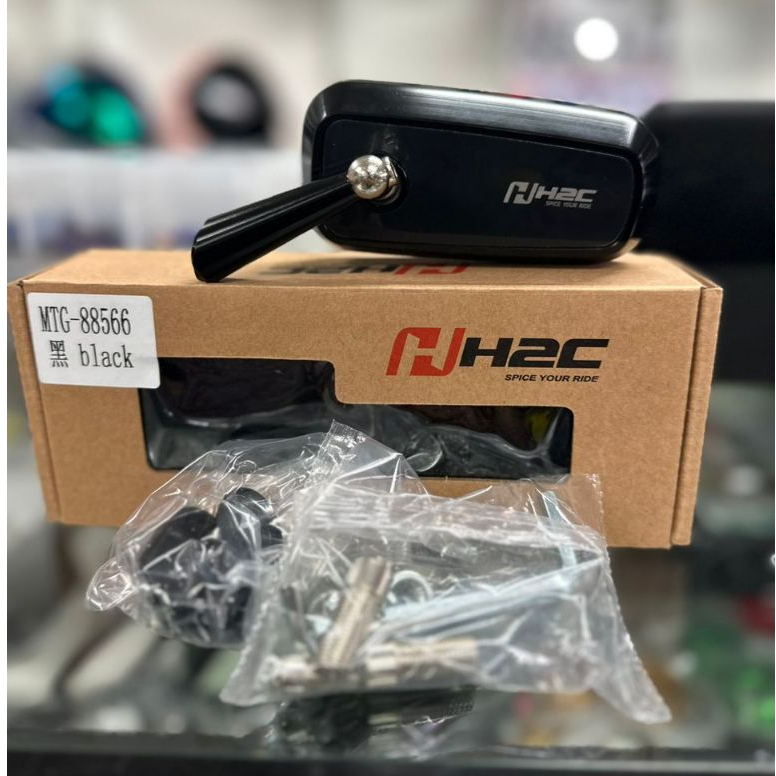H2C Motorcycle Side Mirror High-Quality CNC Cermin Motor Cermin Sisi ...