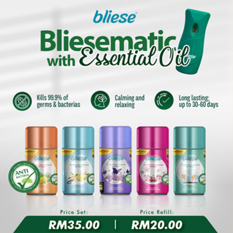 Bliesematic Home Perfume With Aromatherapy House Air Freshener Bliese ...
