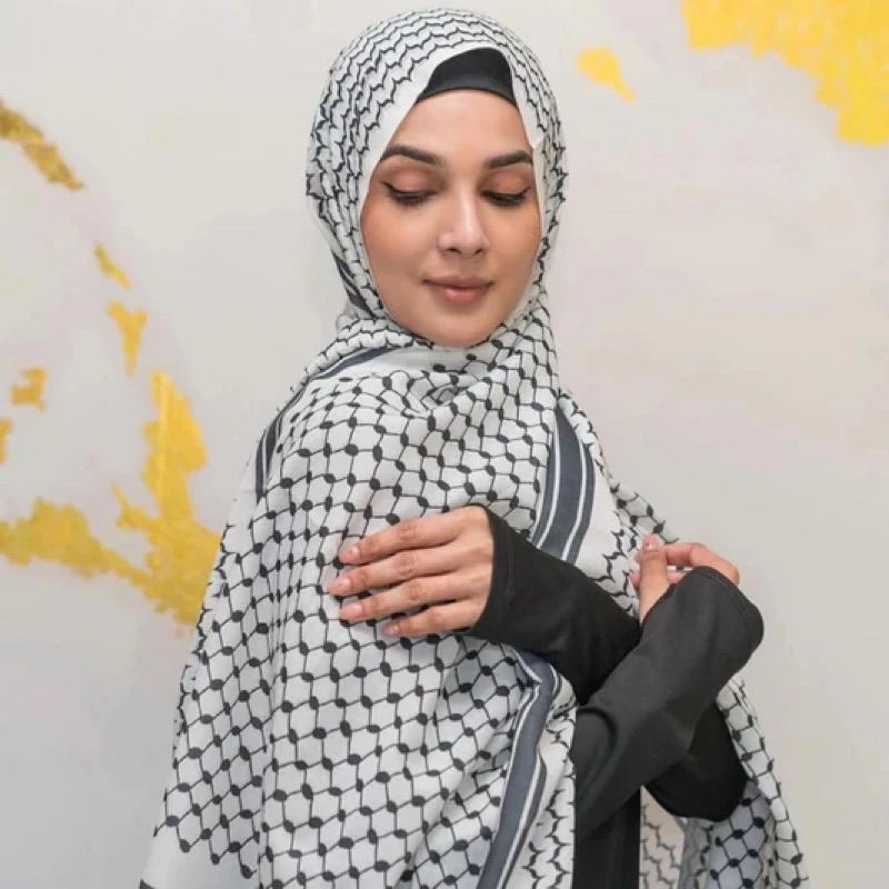 Hot Online Shopping Print Keffiyeh Scarf Long Korean Chiffon Printed ...