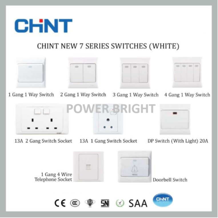 CHINT NEW7G SERIES (WHITE) 3 | Shopee Malaysia CHINT NEW7G SERIES (WHITE) 3 | Shopee Malaysia