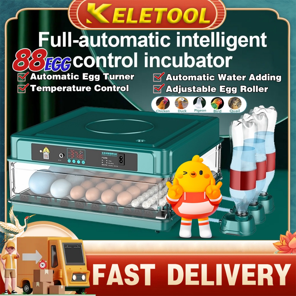 Eggs Automatic Incubator Thermostatic Chicken Hatching Machine Egg ...