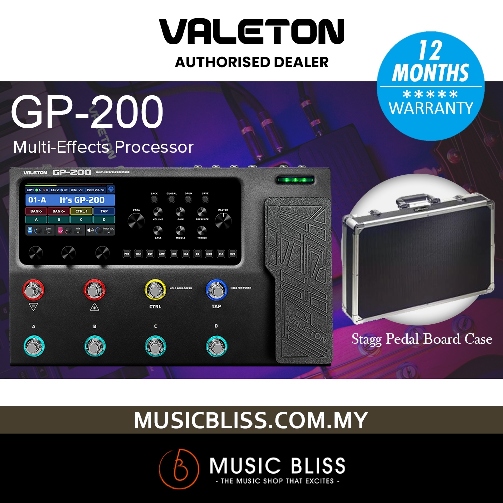 Valeton GP-200 Multi-Effects Processor (GP200) | Shopee Malaysia