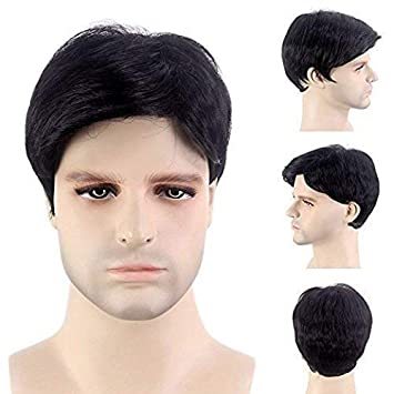 stok malaysia rock wig retro wig rambut retro vintage wig 60s men wig ...