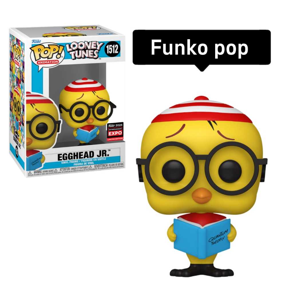 Original Funko Pop! Animation Looney Tunes 1512 Egghead Jr. Expo ...