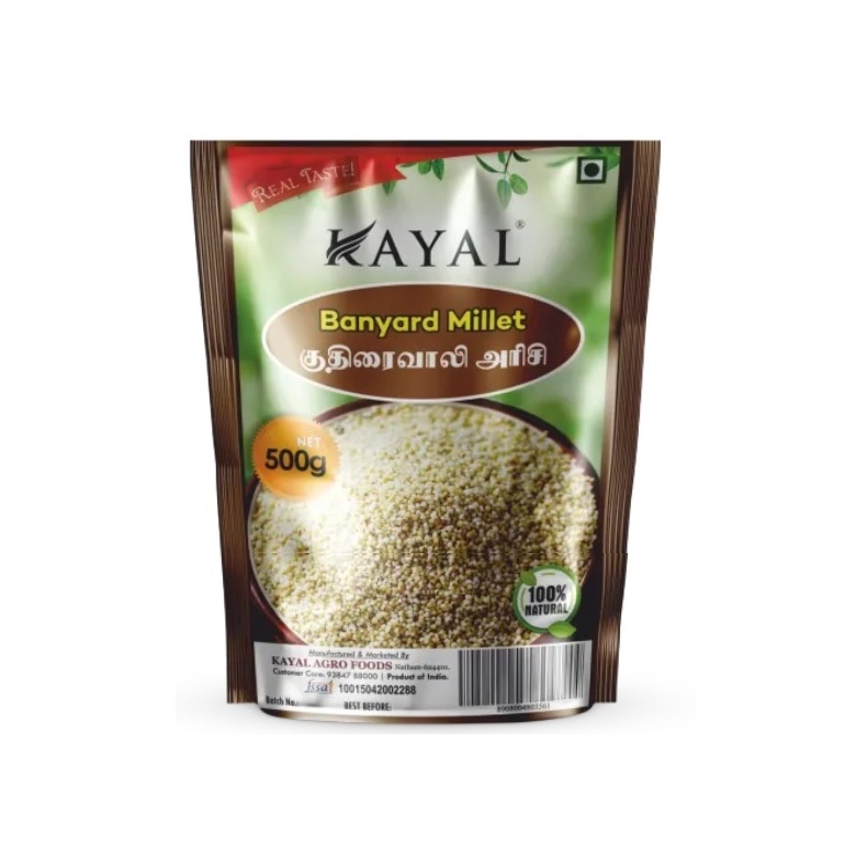 Barnyard Millet 500g kuthiraivali rice | Shopee Malaysia
