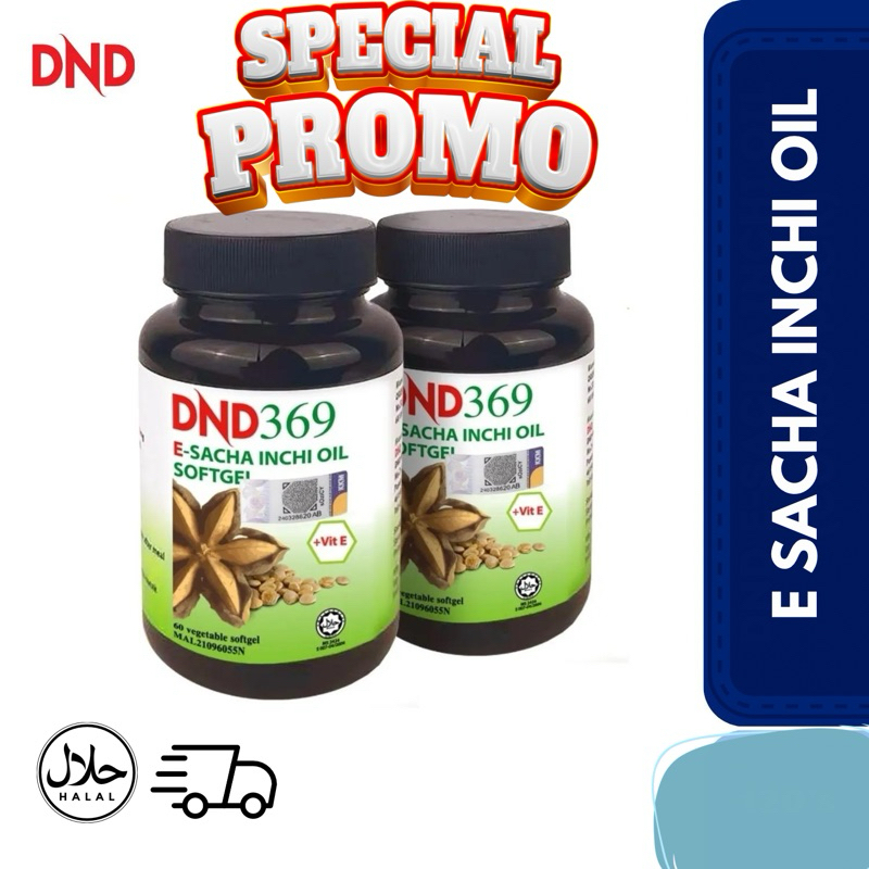 Original Dnd E- Sacha Inchi Oil [Direct HQ] | Shopee Malaysia