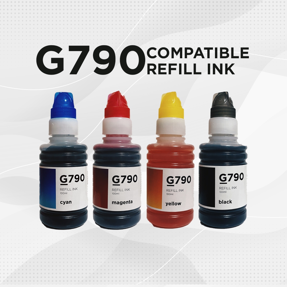 CANON Refill Ink Compatible GI-790 INK For G Series | Shopee Malaysia