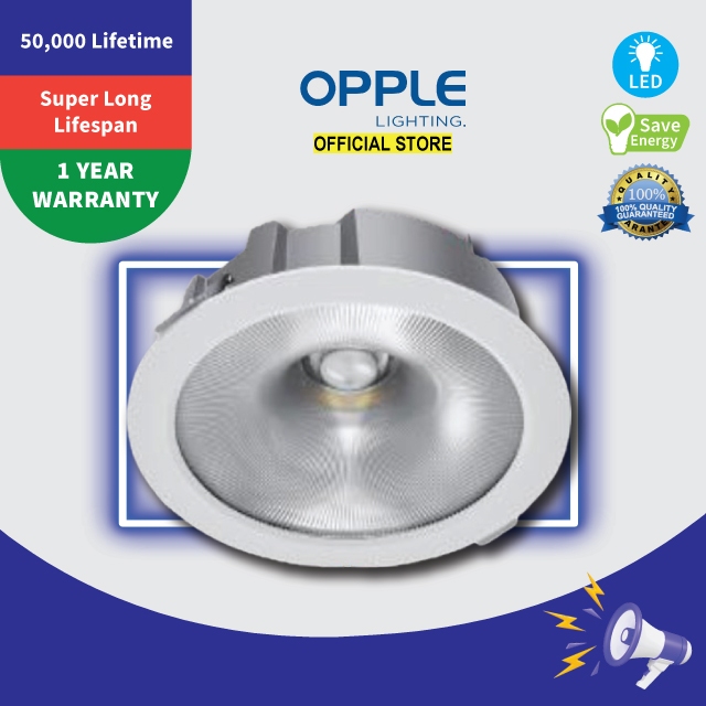 OPPLE LED COB Downlight EcoMax 10w/20w/30w/40w Beam Angle 90 Degrees - 1 YEAR WARRANTY | Shopee ...