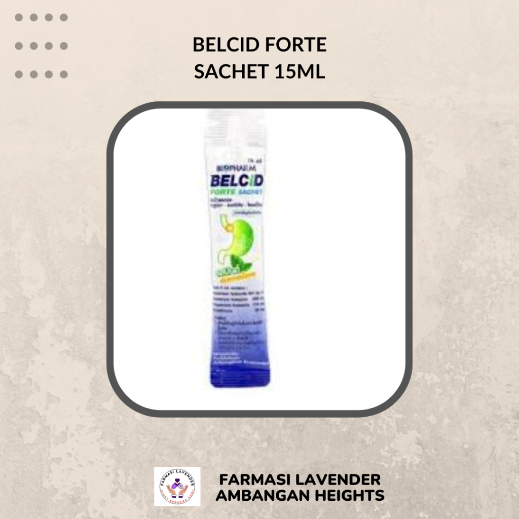 Belcid Forte Sachet 5ml | Shopee Malaysia