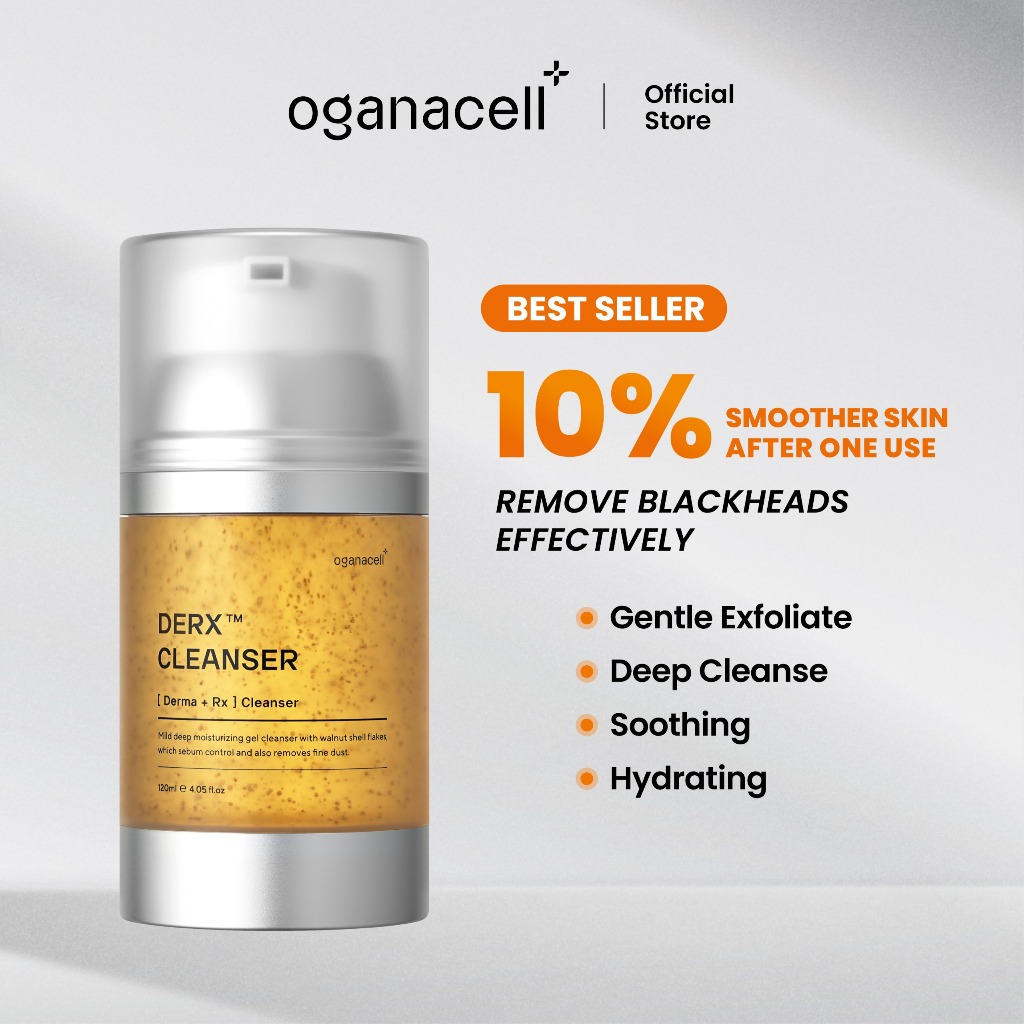 OGANACELL DERX Cleanser (120ml) | Shopee Malaysia