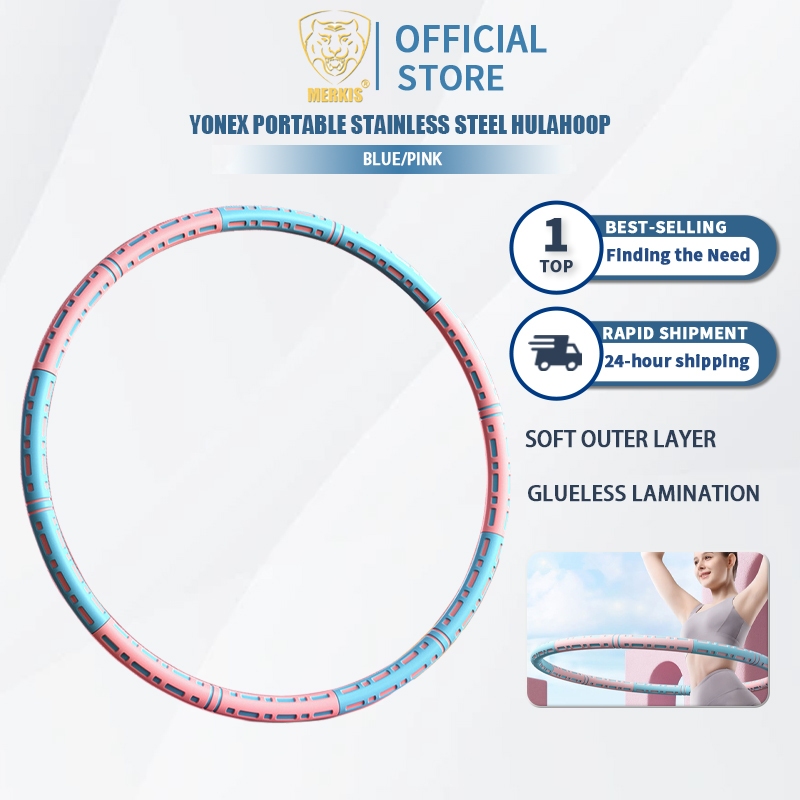 24 SHIP Weighted Hula Hoop Fat Burning Healthy Hula ring Detachable ...