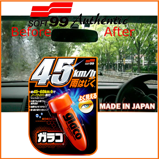 SOFT 99 Glaco Roll-On Rain Repellent Coating 75ml Soft99 Japan Rain-X ...