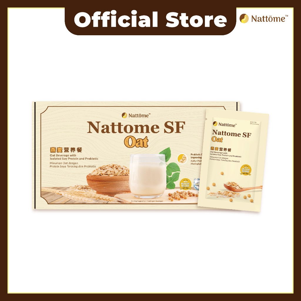 Susu Oat | Nattome OAT Milk Stomach Food 燕麦护胃营养餐 官方 Official 燕麦 胃酸倒流 ...