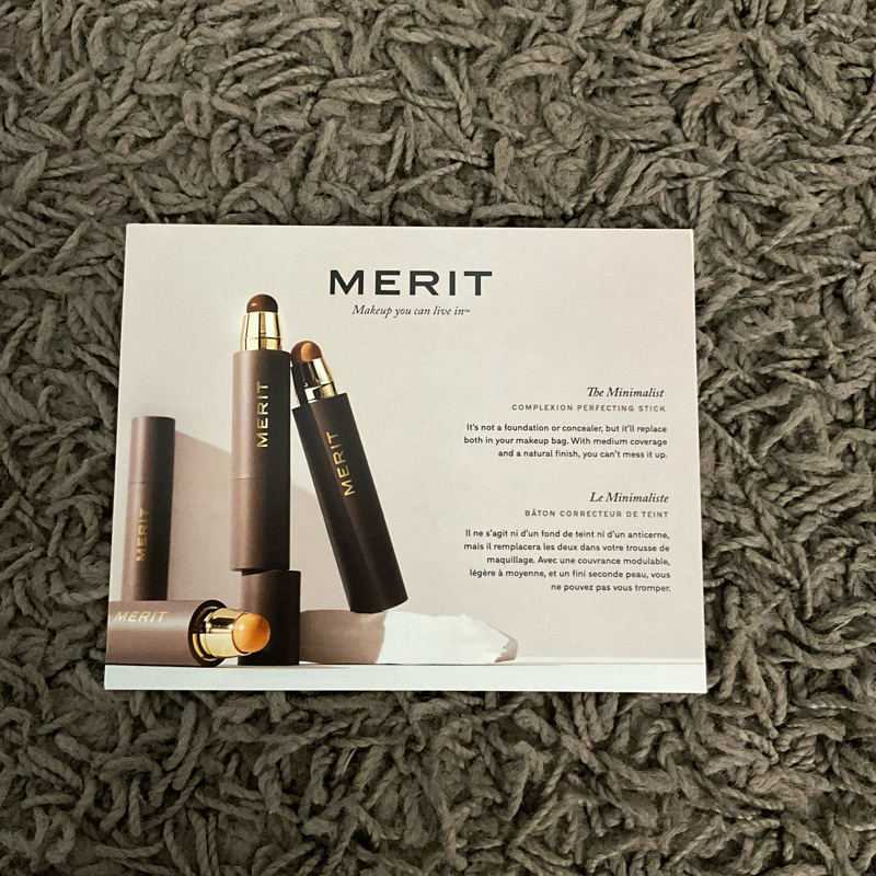 READY STOCK MERIT The Minimalist Perfecting Complexion Perfecting Stick ...