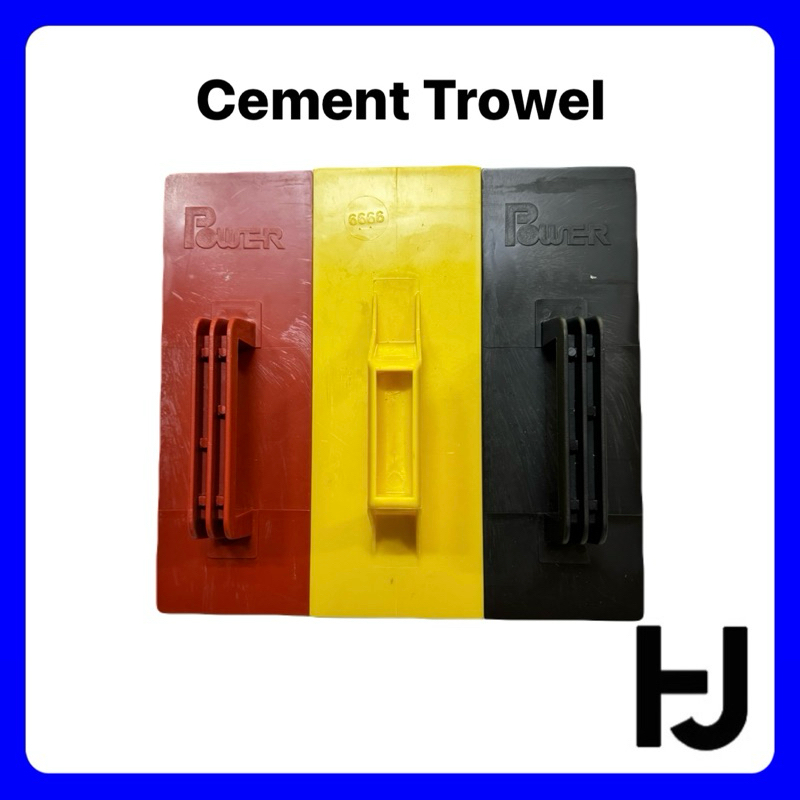 4" PVC CEMENT TROWEL / PVC TROWEL / PLASTIK PLASTER / ORANGE / BLACK ...