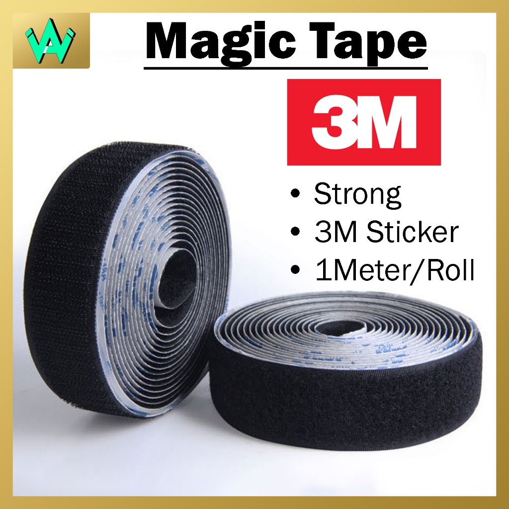 Velcro Magic Tape Hooks and Loops Self Adhesive 2cm 3cm 5cm 20mm 25mm ...