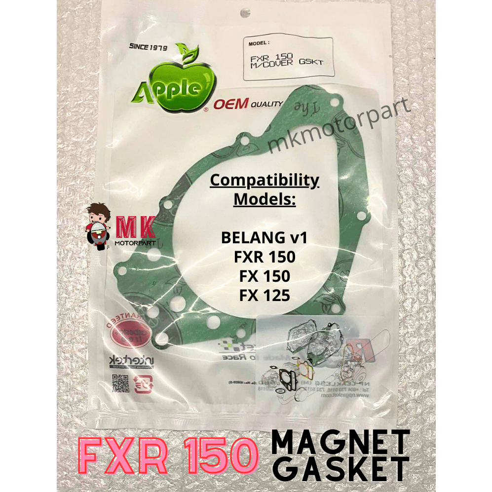 MAGNET Gasket Suzuki FXR150 Belang v1 🍎 Apple Gasket Magneto Cover FX150 PNP FX125 | Shopee Malaysia