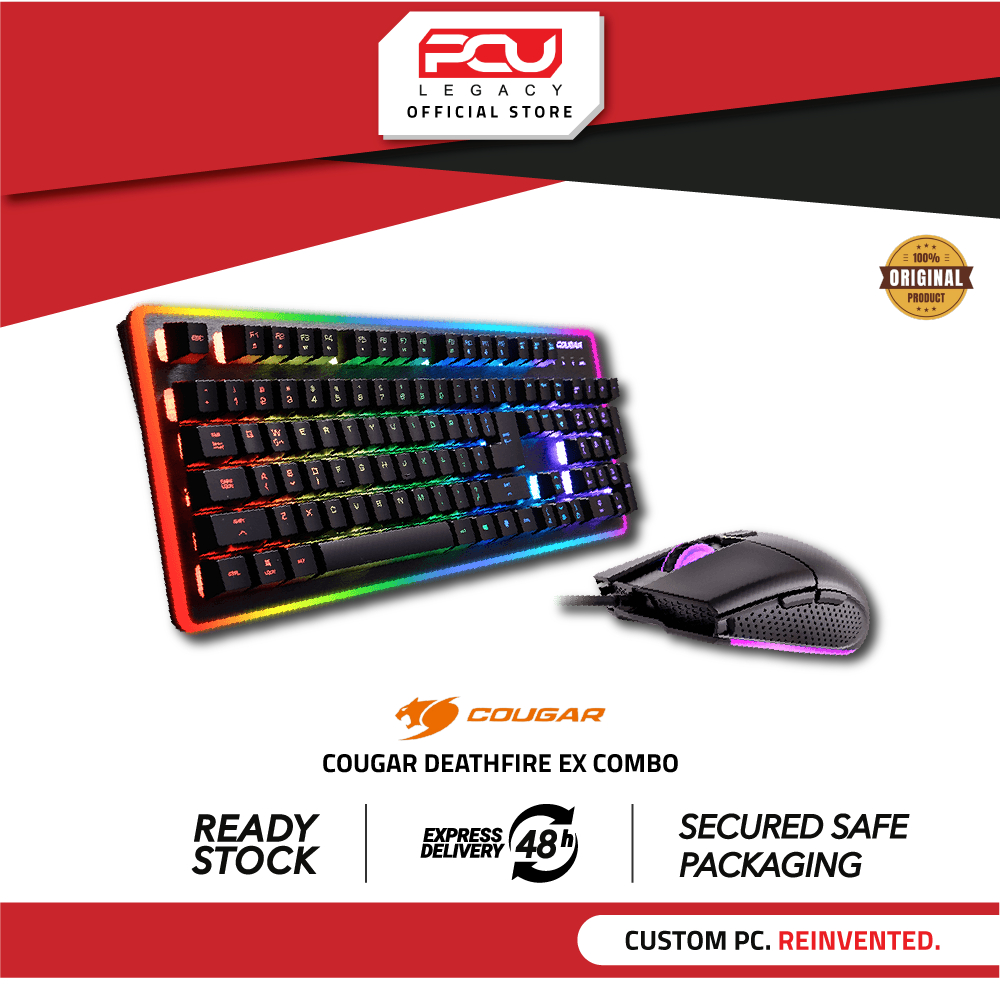 COUGAR DEATHFIRE EX COMBO MECHANICAL GAMING GEAR | Shopee Malaysia